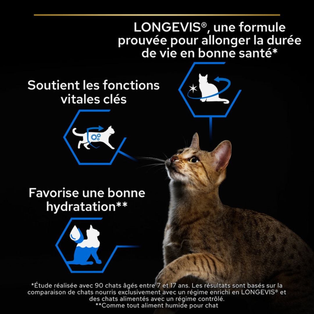 Boîtes pour chats Pro Plan Adulte 7+ Thon