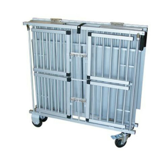 Cage pliable expo alu modulable Chadog