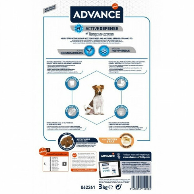 Advance Mini Adult : croquettes pour chien