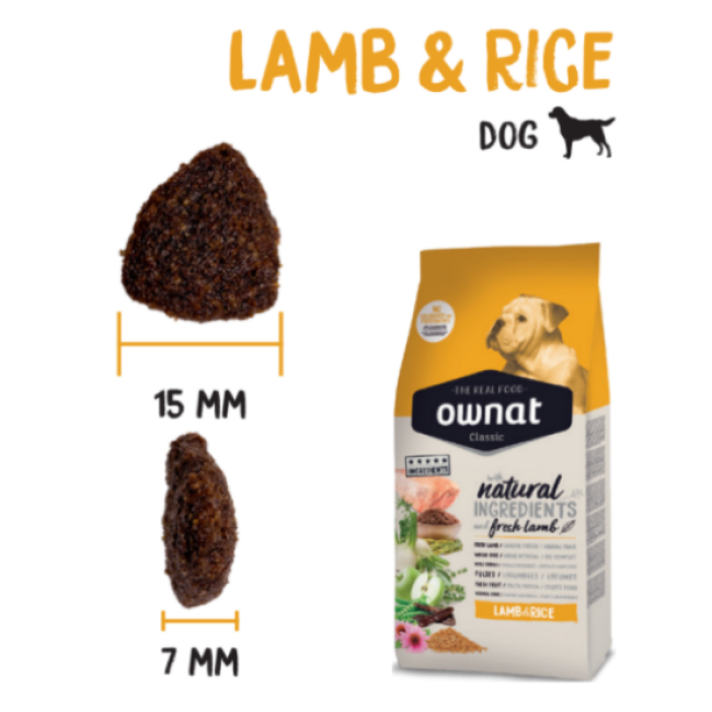 Ownat Classic à l'agneau et au riz