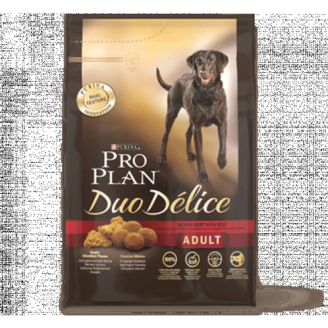 Croquettes Pro Plan Adult Duo Delice Poulet et Riz Sac 700 g