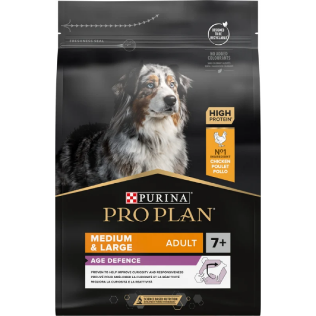 Croquettes Pro Plan pour chien senior - Medium OptiAge