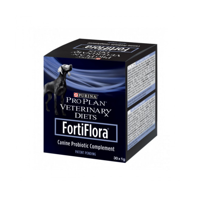 Fortiflora boîte de 30 sachets de 1 g Purina Veterinary Diet pour chien Pro Plan