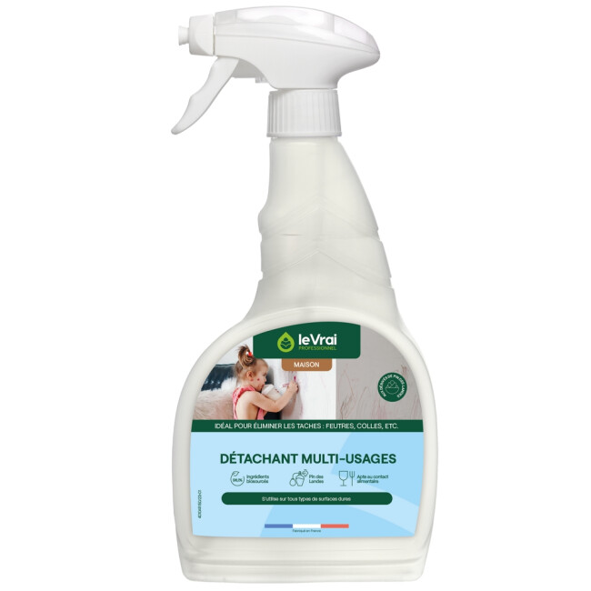 Détachant multi-usages pour l'environnement animal à la maison - Le Vrai Professionnel