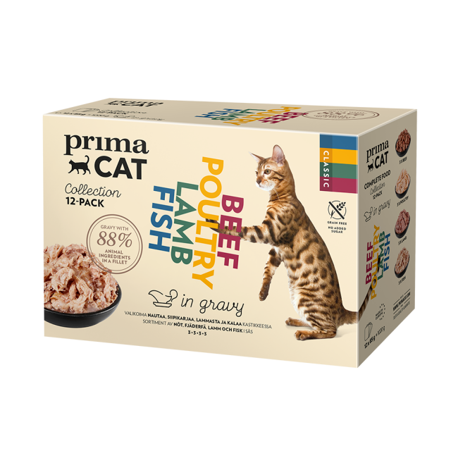 Pâtées Prima Cat pour chat