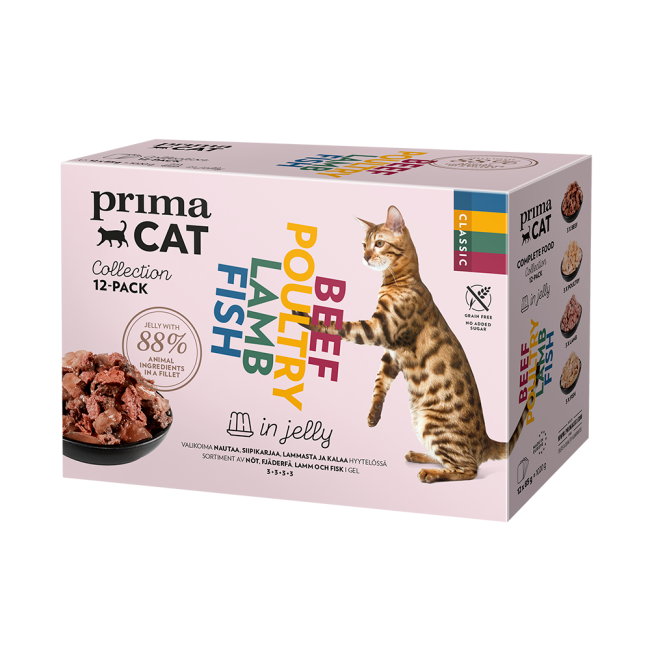 Pâtées Prima Cat pour chat