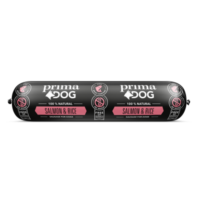 PrimaDog sausage au saumon