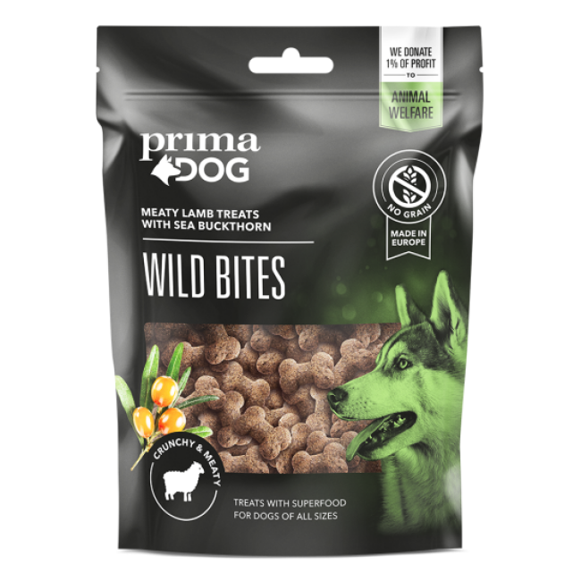 Snack PrimaDog Wild bites pour chien
