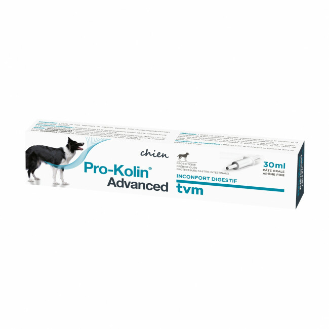 Pro-Kolin Advanced Inconfort Digestif TVM, probiotique chien et chat