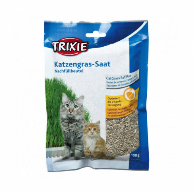 Sachet 100 g de semences d'herbe à chat Trixie