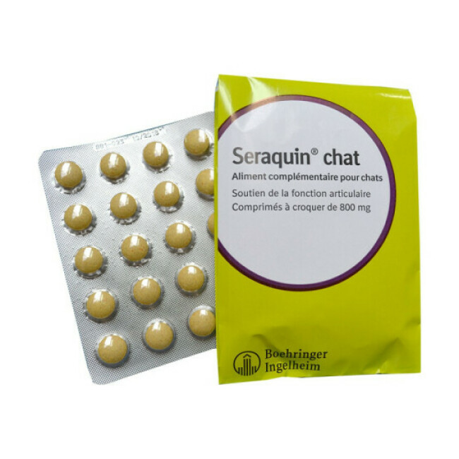 Seraquin compléments spécial articulations pour chats